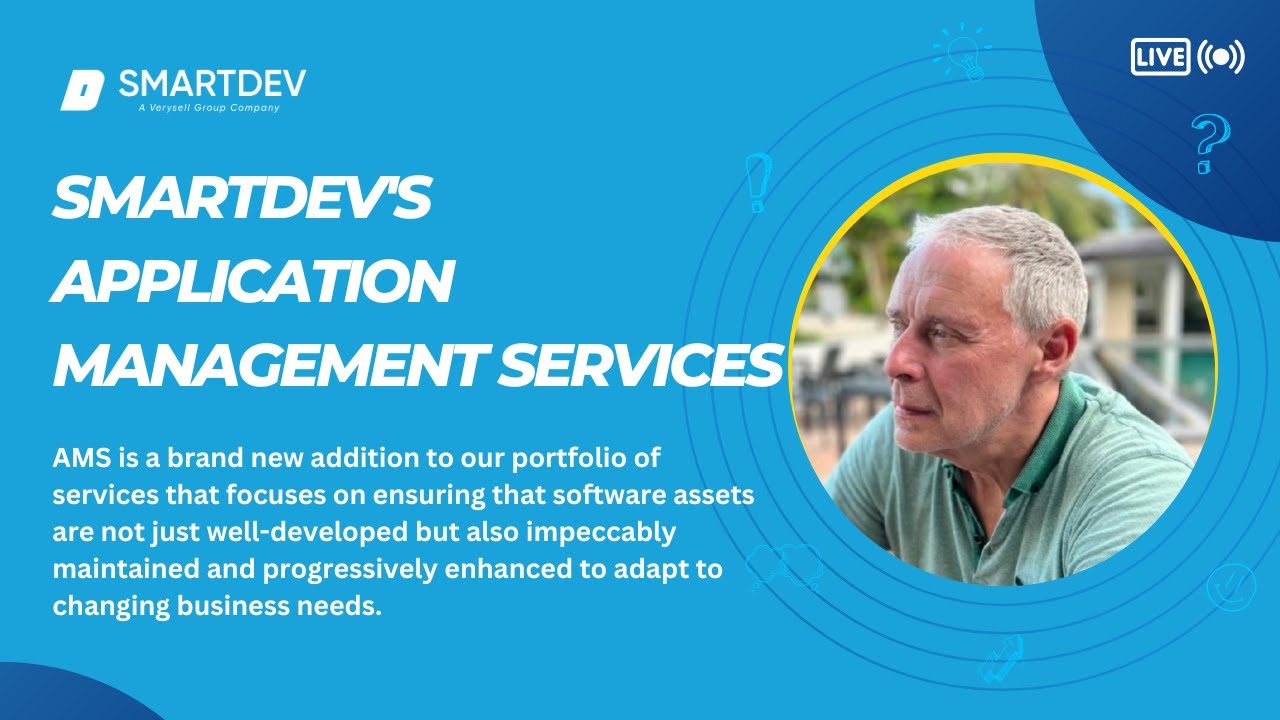 Introduce SmartDev's Application Management Services | SmartDev